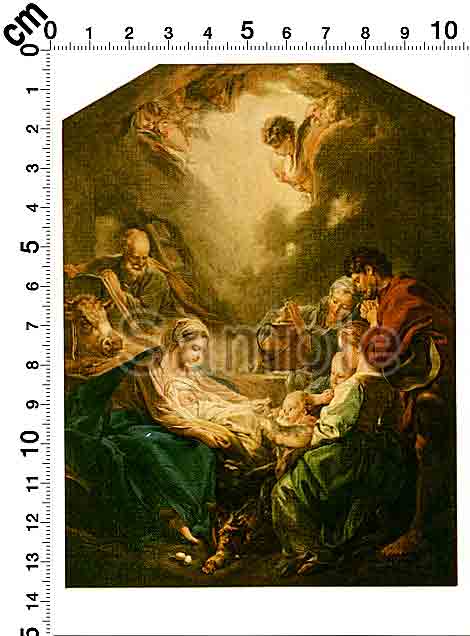 ウィーヒマン社アンティークアートカード－人物画・宗教画